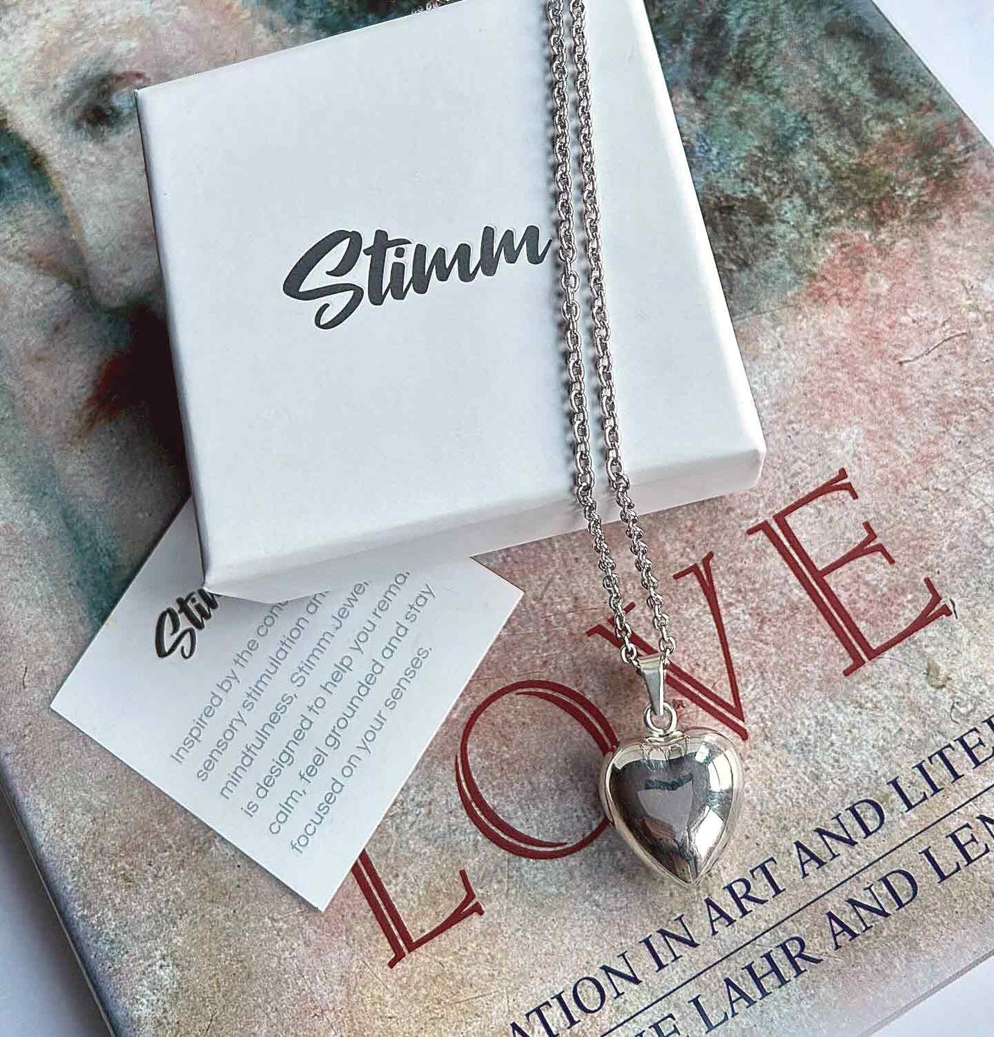 Stimm Calming Heart Necklace